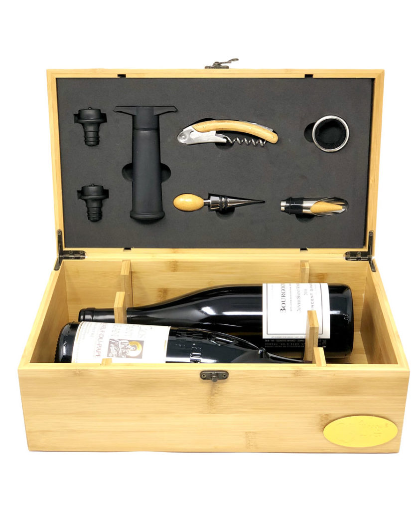 Coffret vin de prestige Bourgogne et Chateauneuf-du-Pape | Vindilo