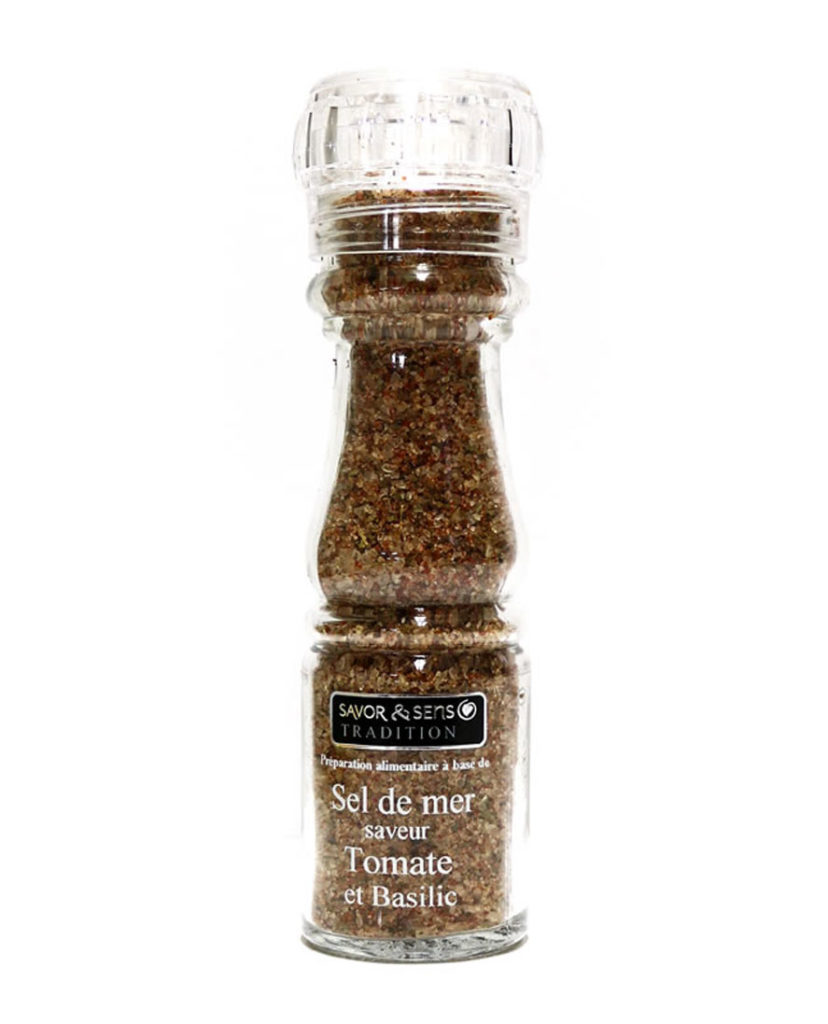 Sel de mer Tomates et Basilic Savor & Sens Tradition | Vindilo